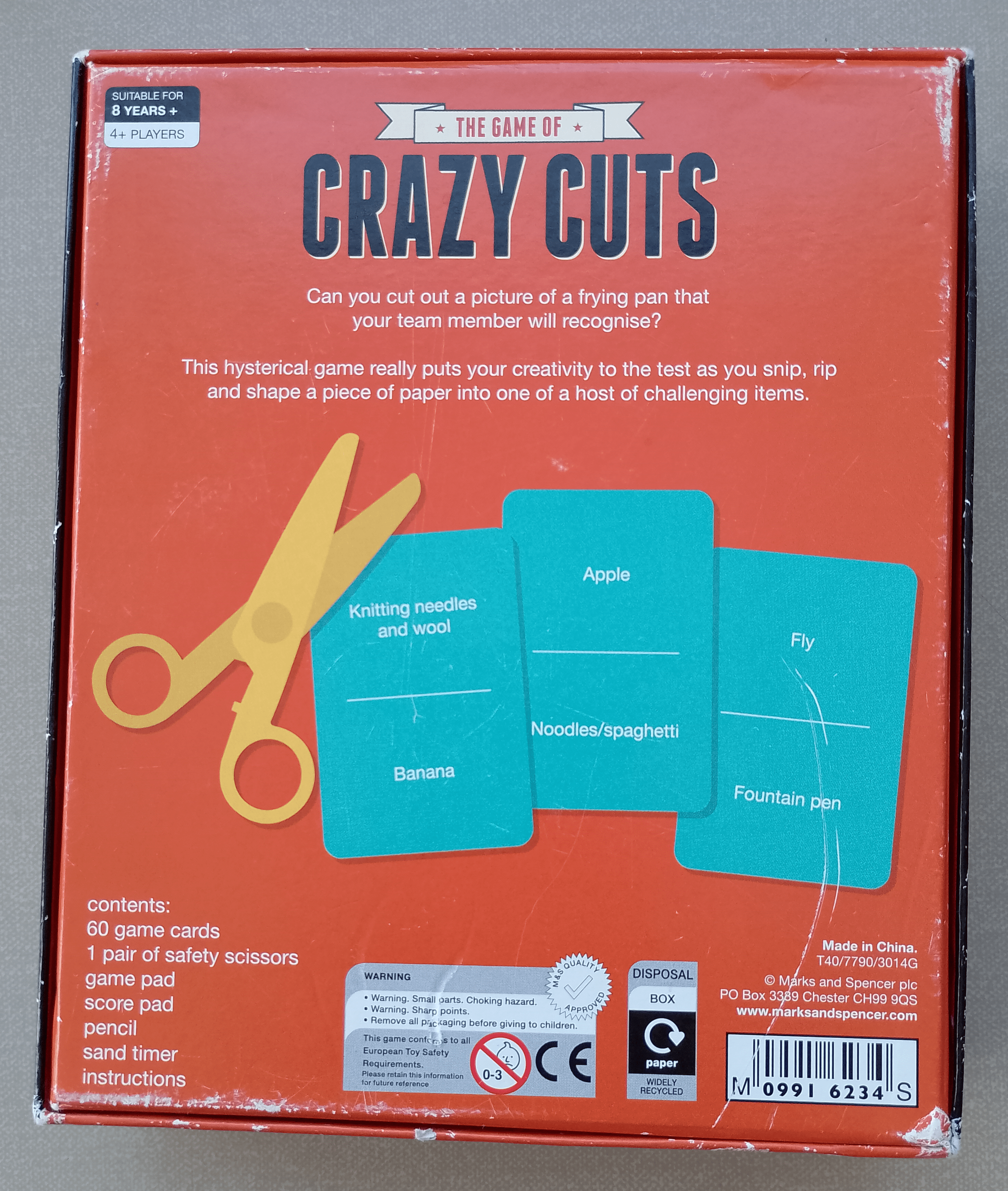 crazy cut cards