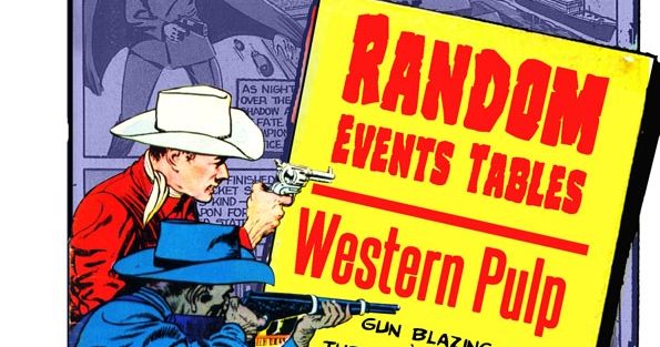 Random Events Tables: Western Pulp | RPG Item | RPGGeek