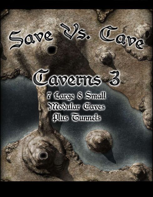 Save vs. Cave: Caverns 3 | RPG Item | RPGGeek