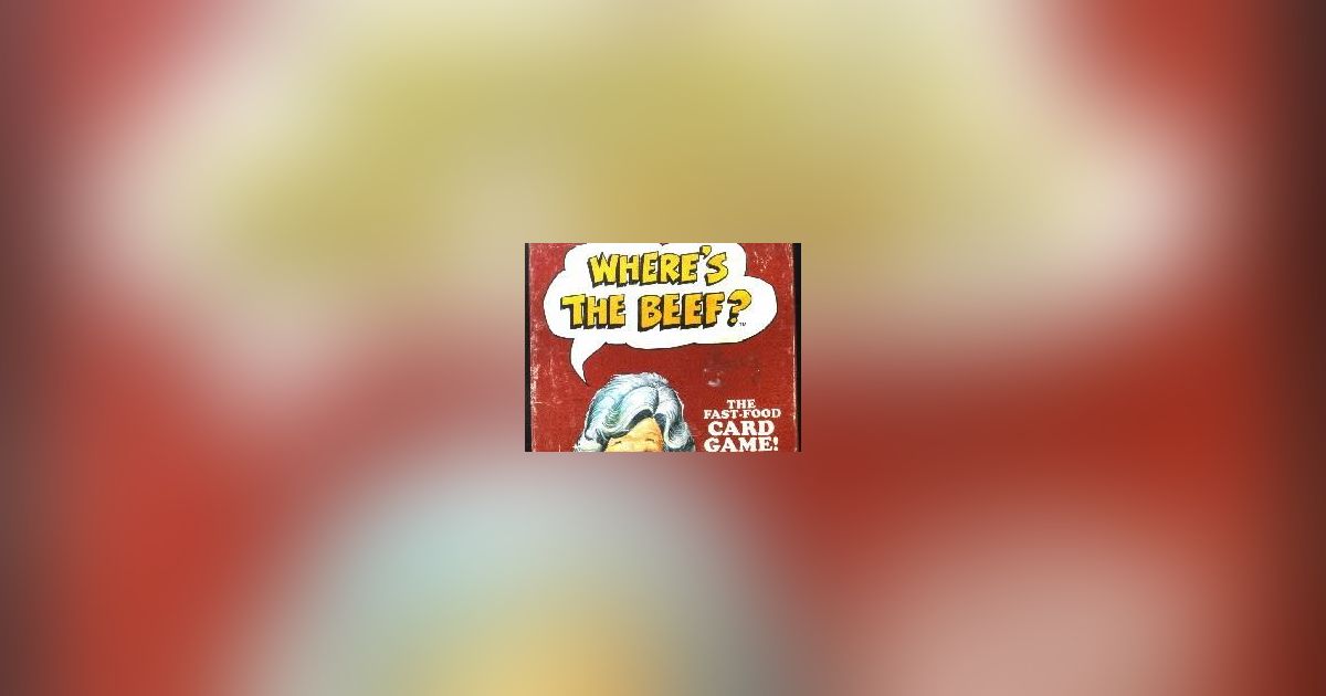 Where's The Beef Card Game | Board Game | BoardGameGeek