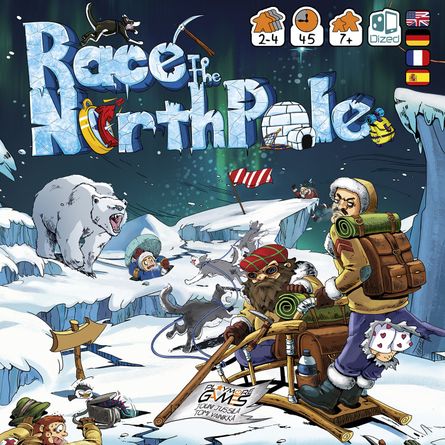Race to The North Pole rules and reference sheet in German | Race to ...