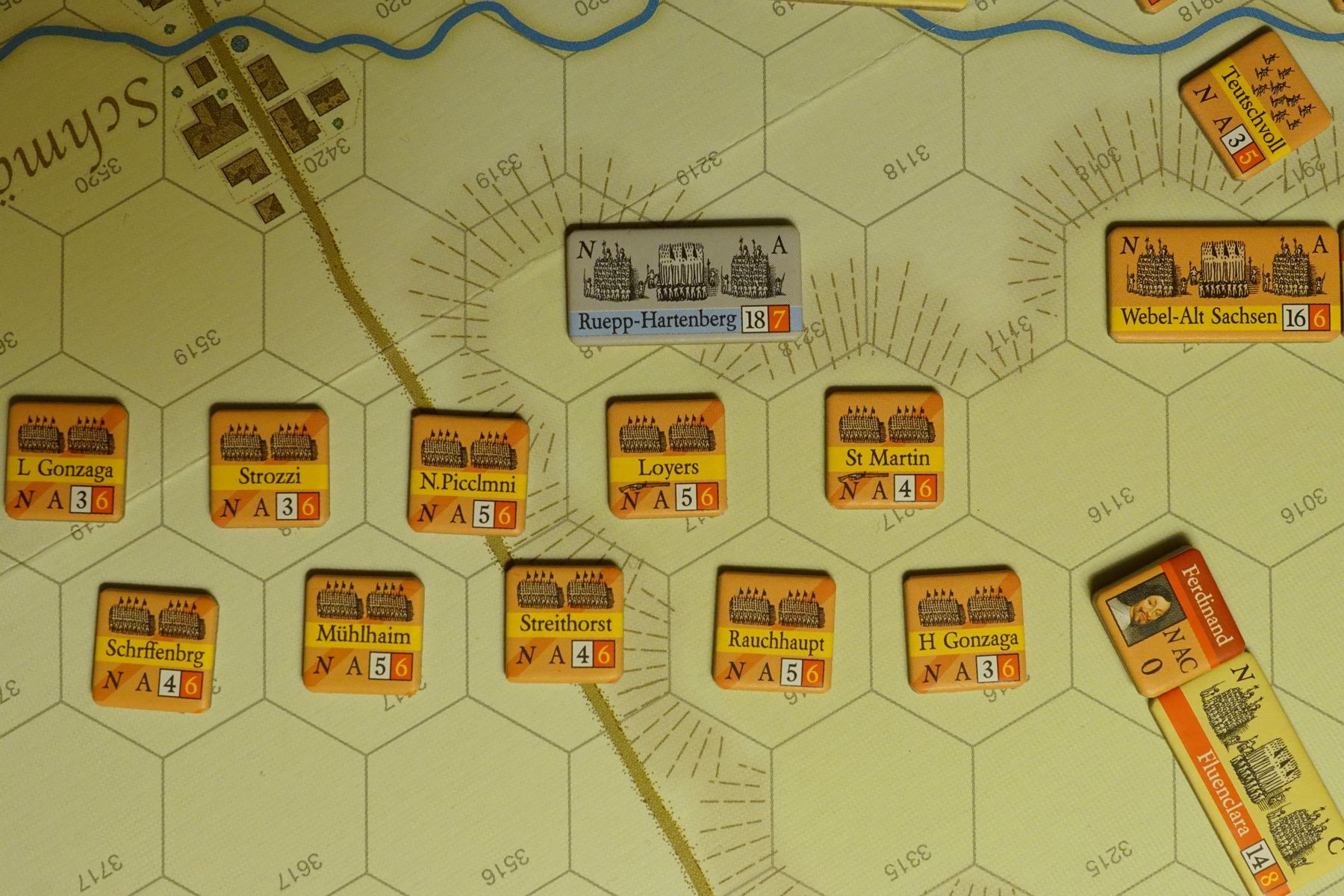 A visual comparison between the old version and the new version ...