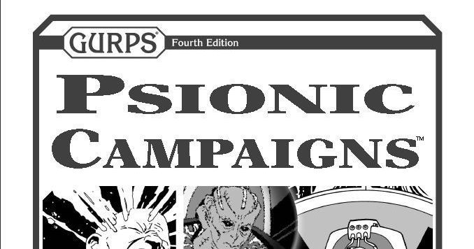 GURPS Psionic Campaigns | RPG Item | RPGGeek