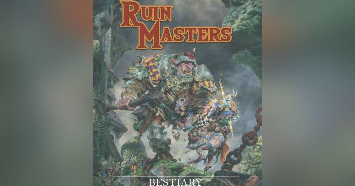 Ruin Masters Bestiary | RPG Item | BoardGameGeek