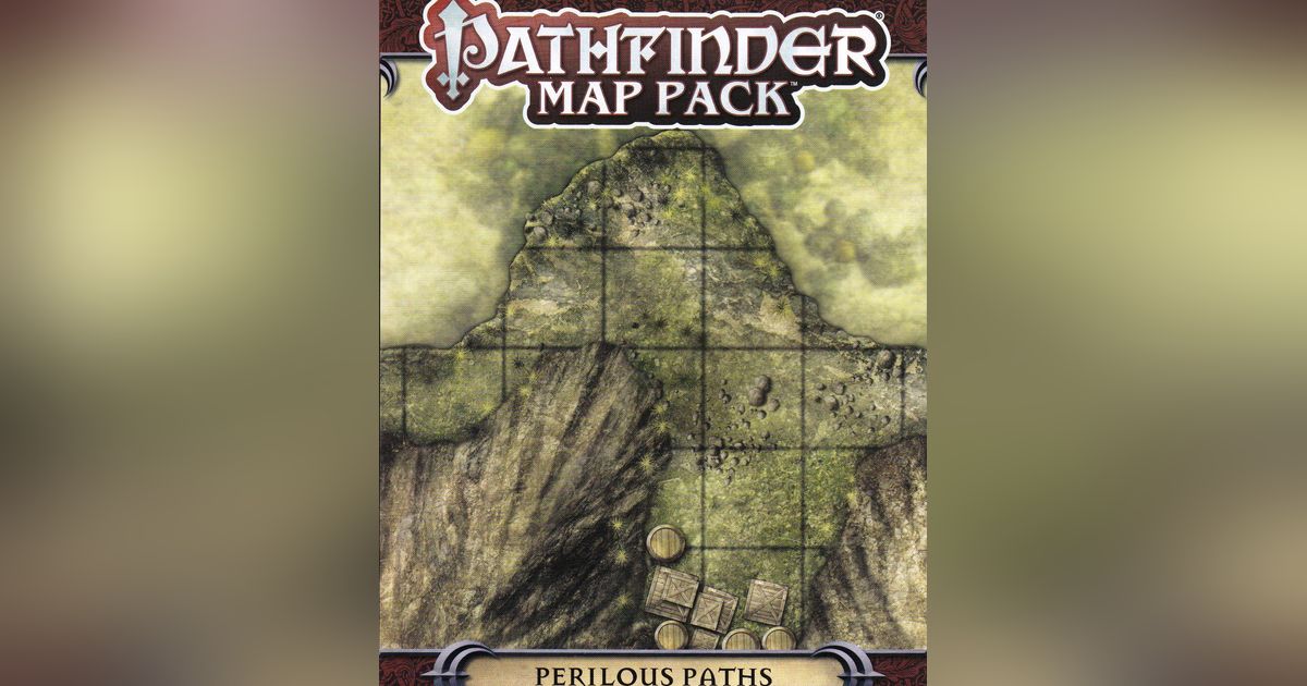 Pathfinder Map Pack: Perilous Paths | RPG Item | BoardGameGeek