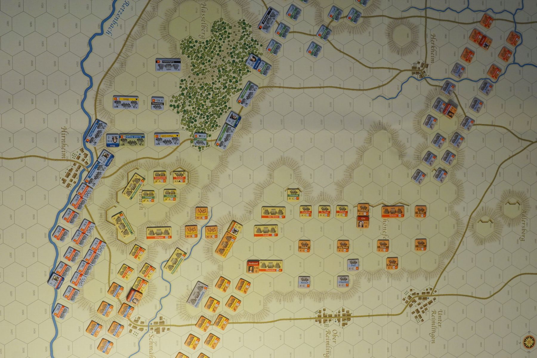 A visual comparison between the old version and the new version ...