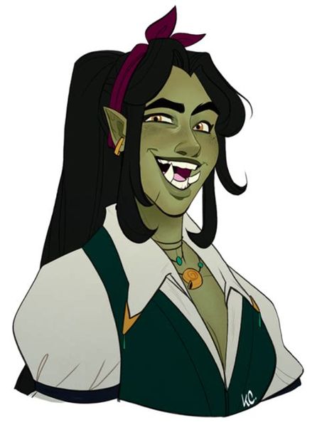 half orc bard