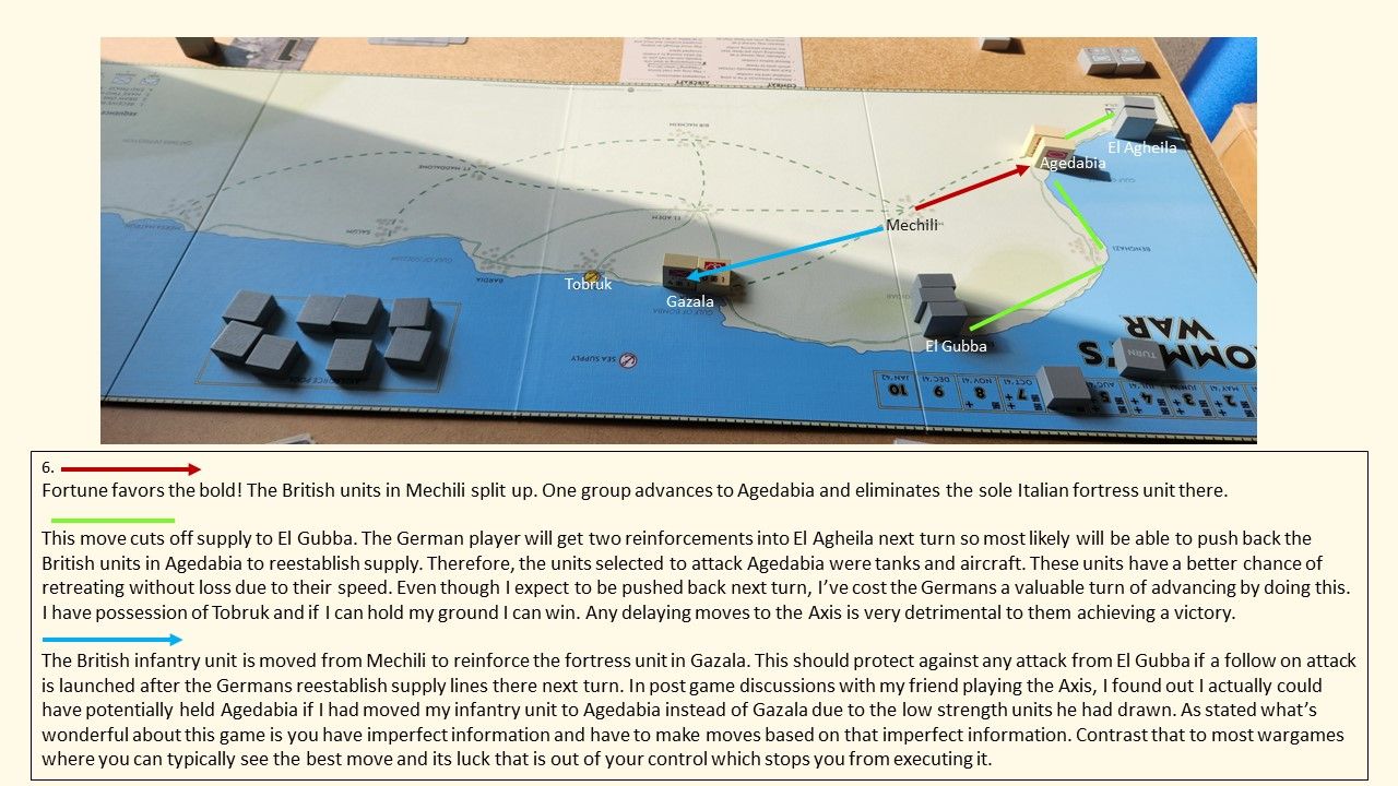 Enjoyed it, great game | Rommel's War