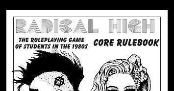 Radical High Core Rulebook | RPG Item | RPGGeek