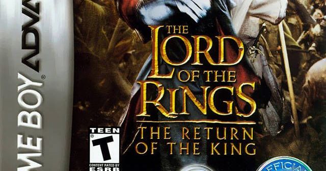 The Lord of the Rings: The Return of the King (GBA) | Video Game ...