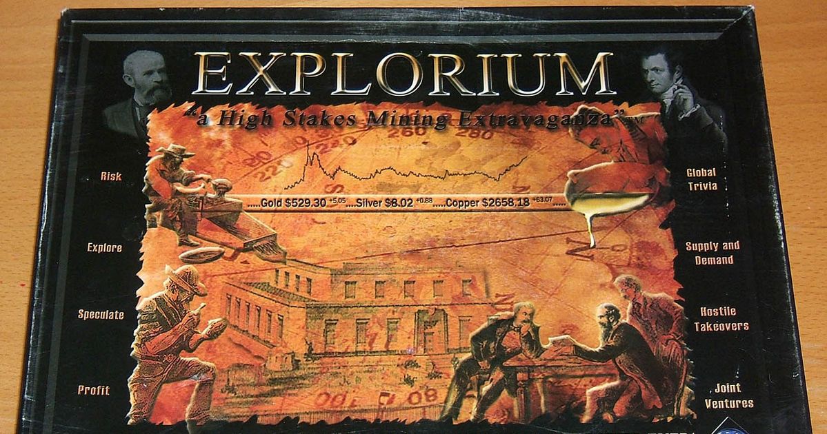 Explorium: A High Stakes Mining Extravaganza | Board Game | BoardGameGeek