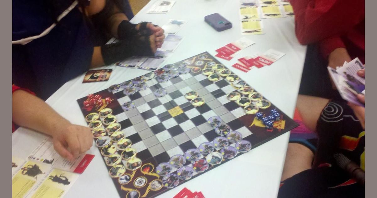 Games played on a 13×13 grid