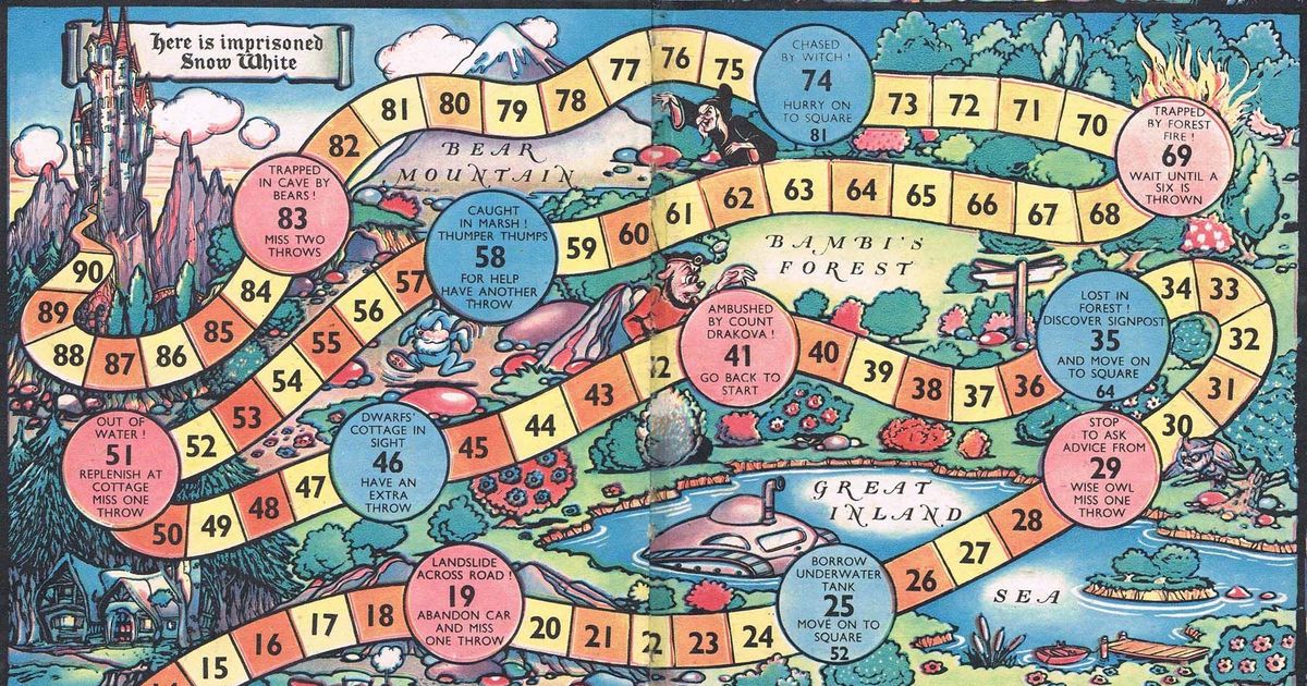 A Race to Rescue Snow White | Board Game | BoardGameGeek