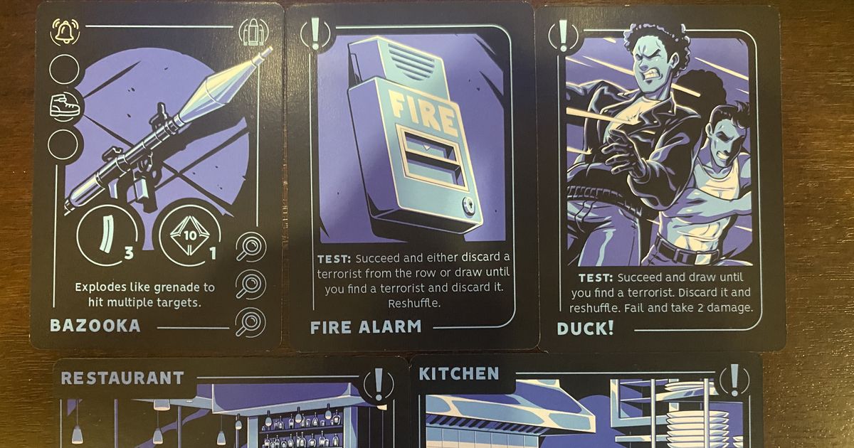 Hunted: Kobayashi Tower Promo Cards | Board Game | BoardGameGeek