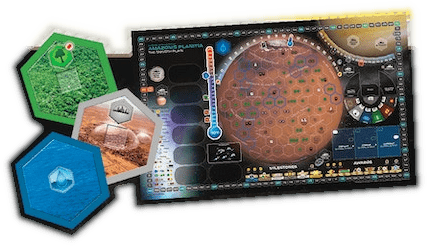 Quantities - 3D Tiles vs Cardboard Chits | Terraforming Mars: Amazonis ...