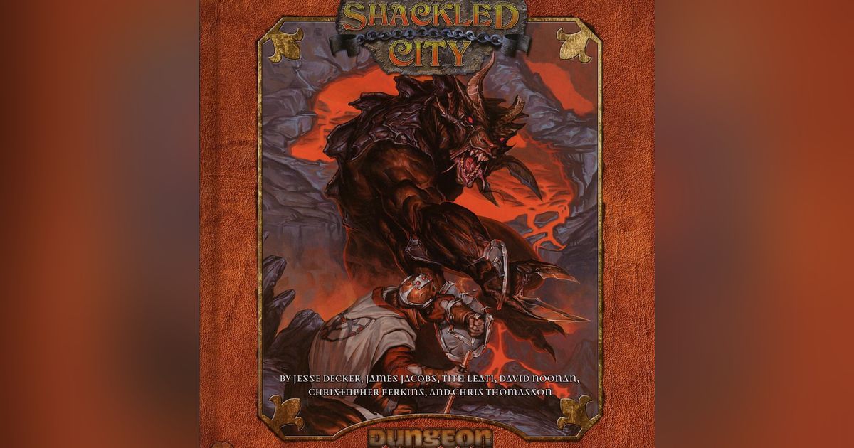 The Shackled City Adventure Path | RPG Item | RPGGeek