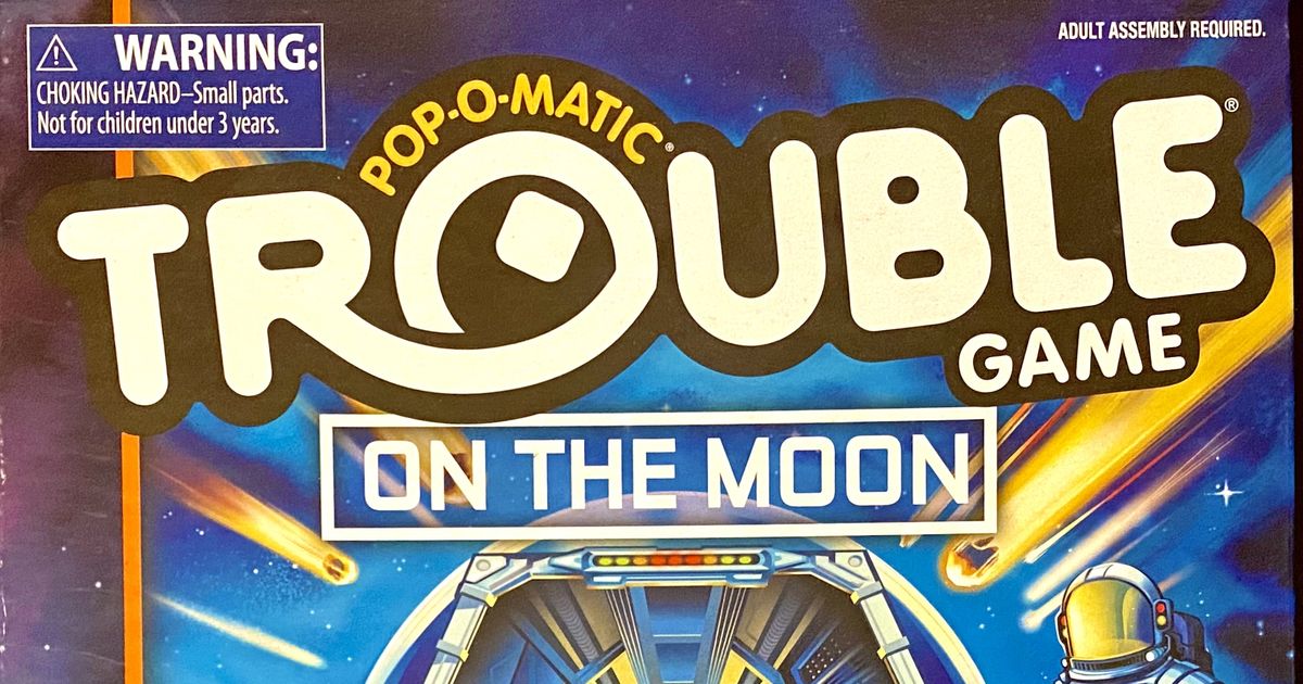 Trouble Game: On the Moon | Board Game | BoardGameGeek