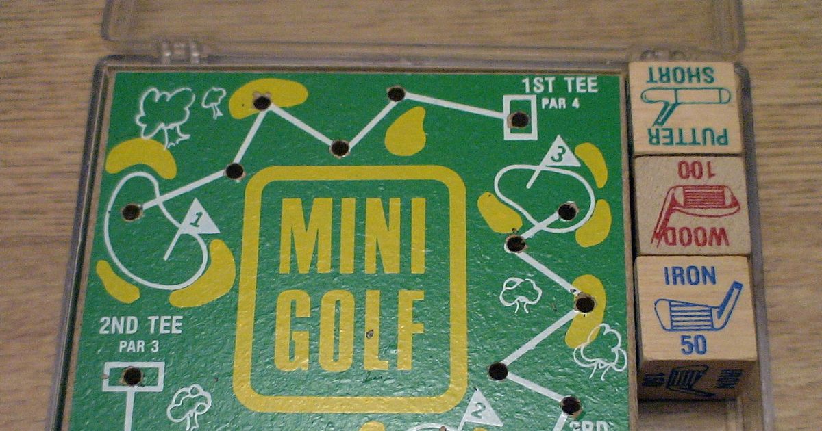 Mini Golf | Board Game | BoardGameGeek