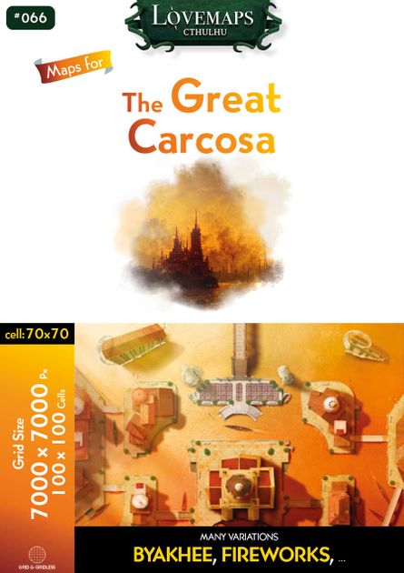 Cthulhu Maps 066: The Great Carcosa | RPG Item | RPGGeek