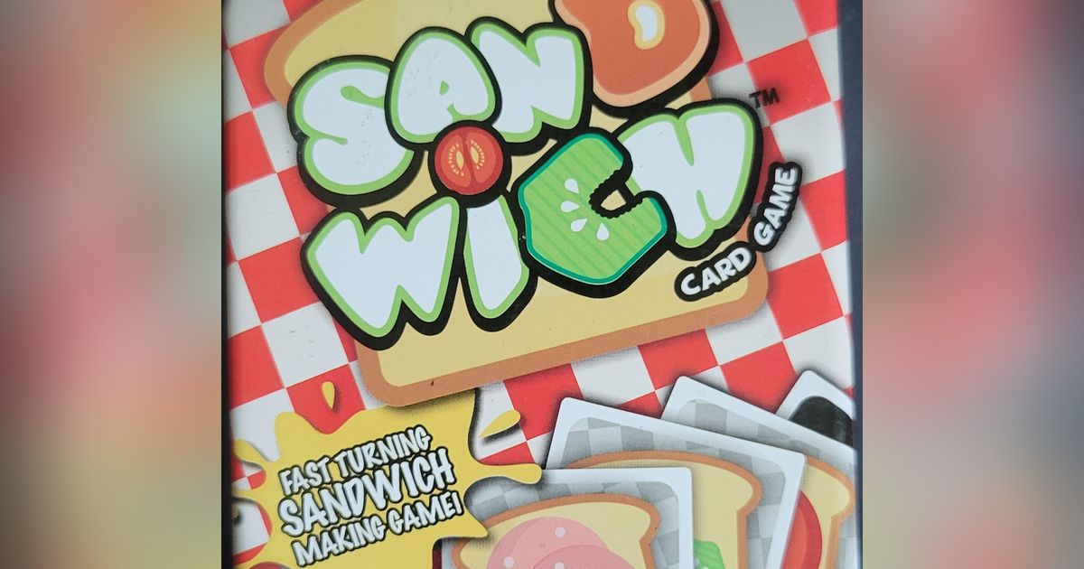 Sandwich Card Game | Board Game | BoardGameGeek