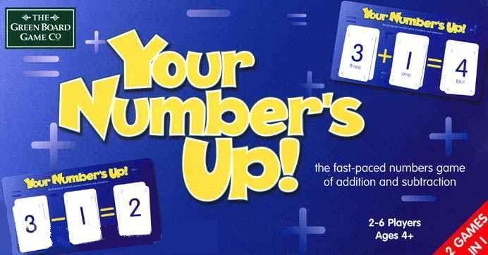 Your Number's Up! | Board Game | BoardGameGeek
