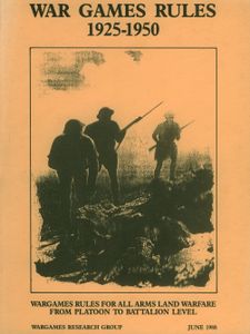 War Game Rules 1925-1950: Wargames Rules for All Arms Land Warfare From ...