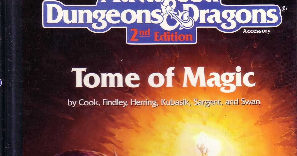Tome of Magic | RPG Item | RPGGeek
