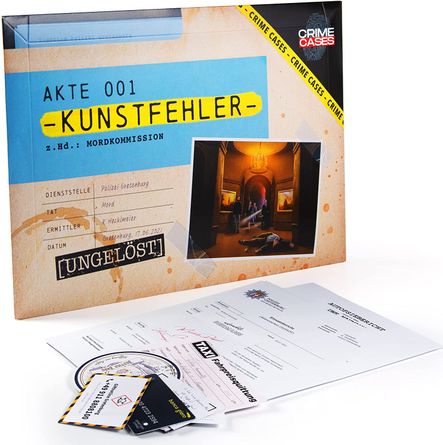 [German] CRIMECASES: Akte 001 Kunstfehler Review | Akte 001: Kunstfehler
