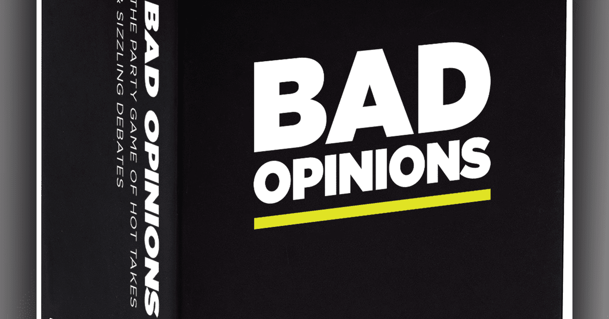 Bad Opinions | Board Game | BoardGameGeek
