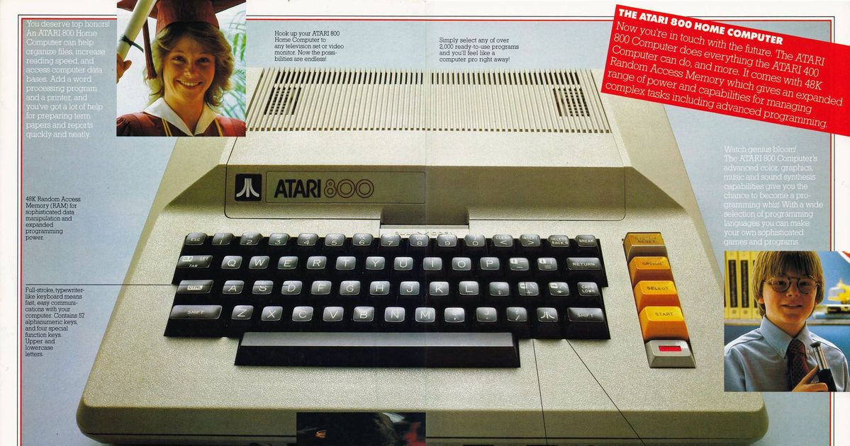 Atari 800 | Video Game Hardware | VideoGameGeek