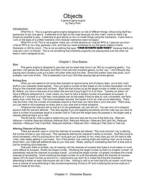 Objects | RPG Item | BoardGameGeek