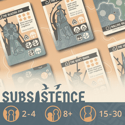 Subsistence | Board Game | BoardGameGeek