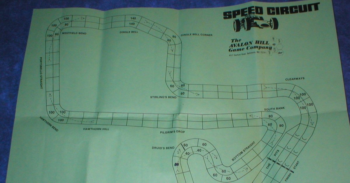 Speed Circuit: British Grand Prix | Board Game | BoardGameGeek