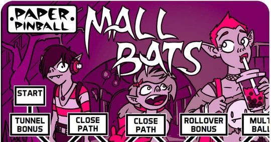 Paper Pinball: Season 2 – Mall Bats | Board Game | BoardGameGeek
