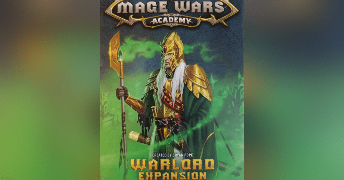 Mage Wars Academy: Warlord Expansion | Board Game | BoardGameGeek