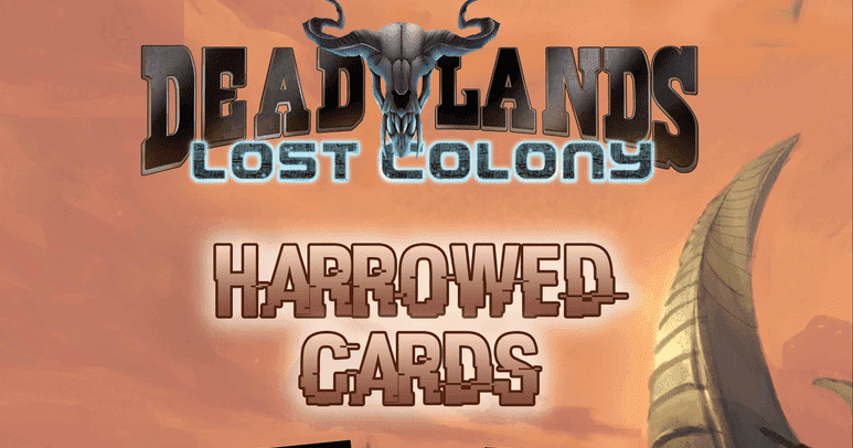 Deadlands: Lost Colony Harrowed Cards | RPG Item | RPGGeek