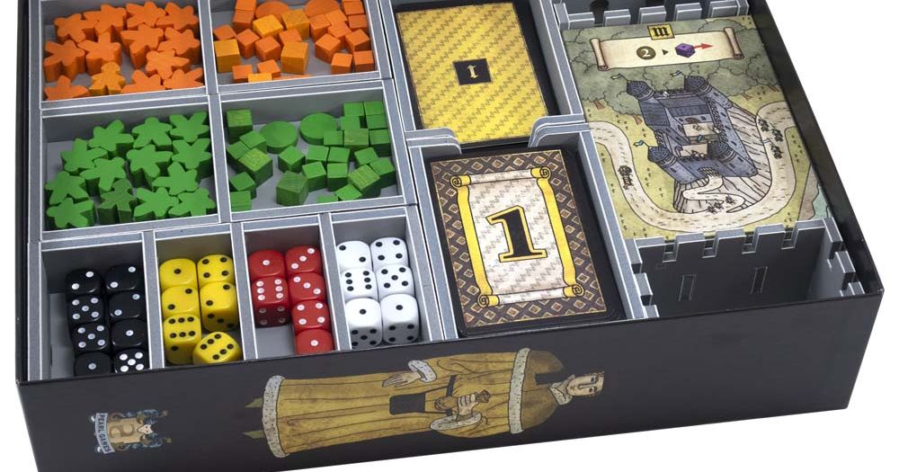 Troyes: Folded Space Insert | Board Game Accessory | BoardGameGeek