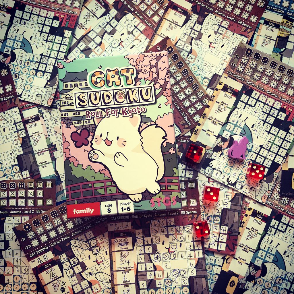 News 2019: Cat Sudoku | Juegos Roll & Write | BoardGameGeek