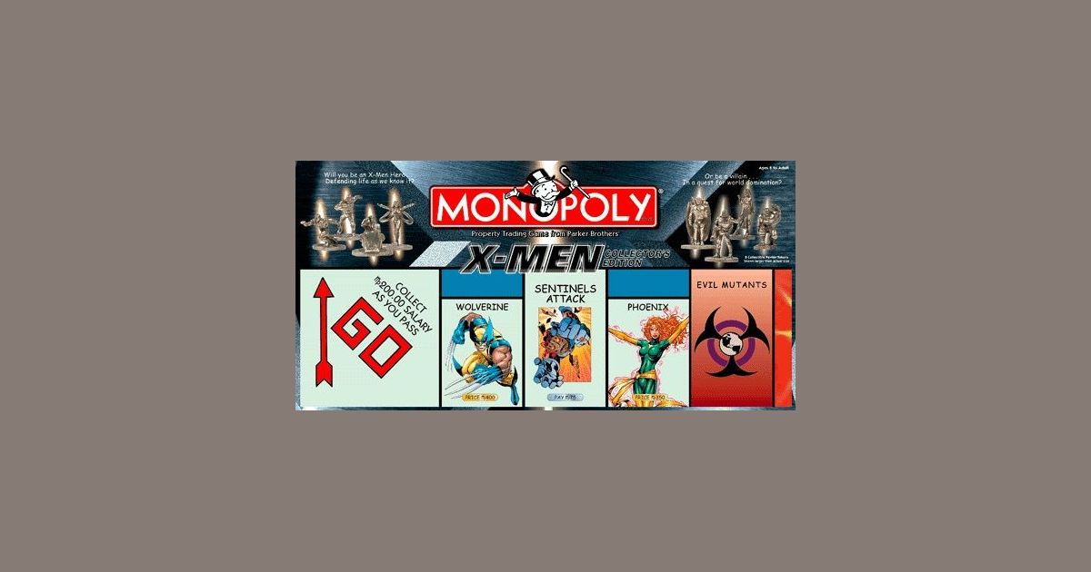 Monopoly: X-Men | Board Game | BoardGameGeek