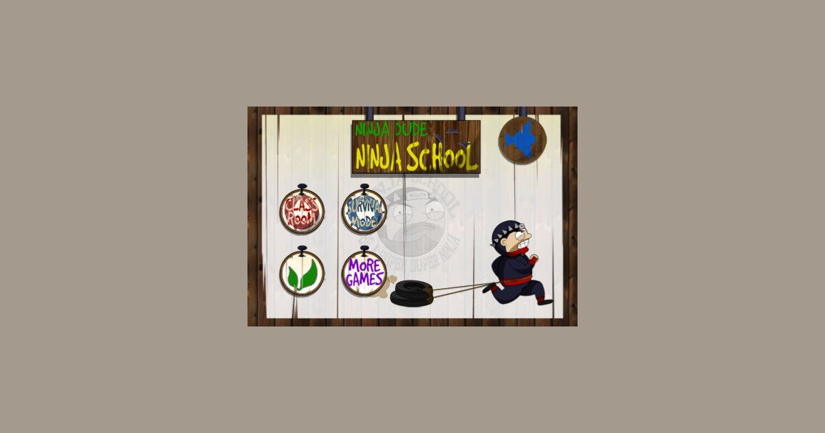 A Ninja Dude: Ninja School | Video Game | BoardGameGeek