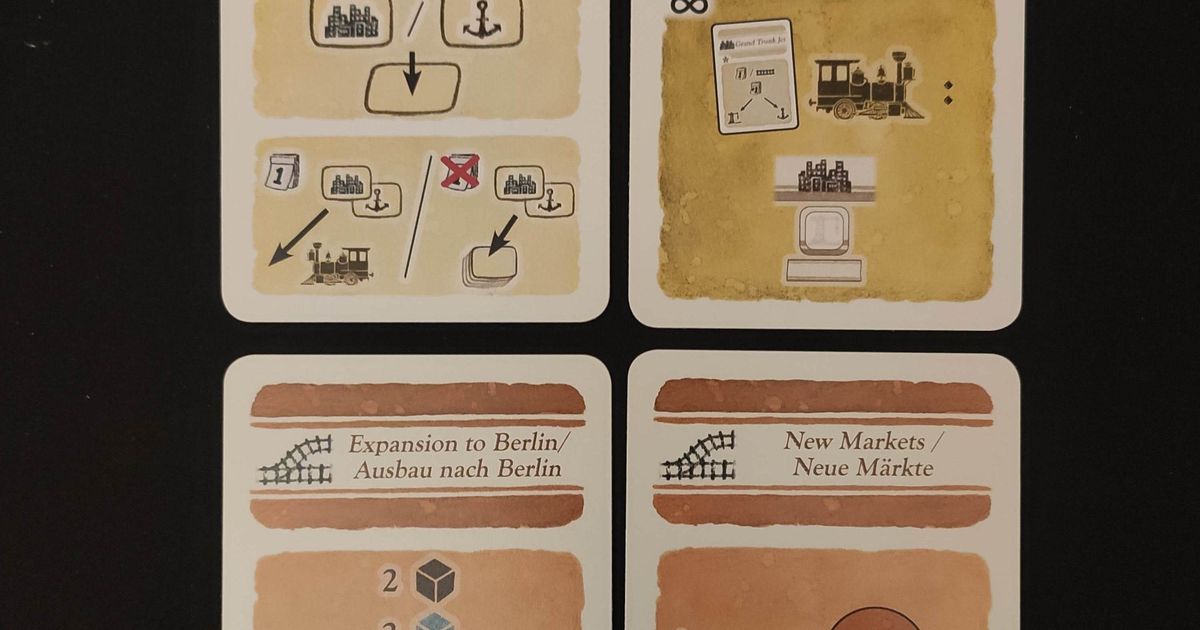 The Grand Trunk Journey: Berlin Con Promo Cards | Board Game ...
