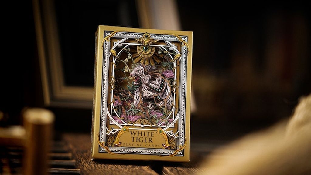 Kickstarter: White Tiger Playing Cards (Limited Edition Collector's Box ...