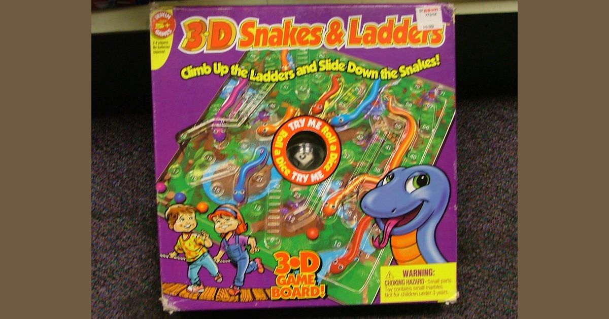Snakes! Games with snakes, The Definitive List