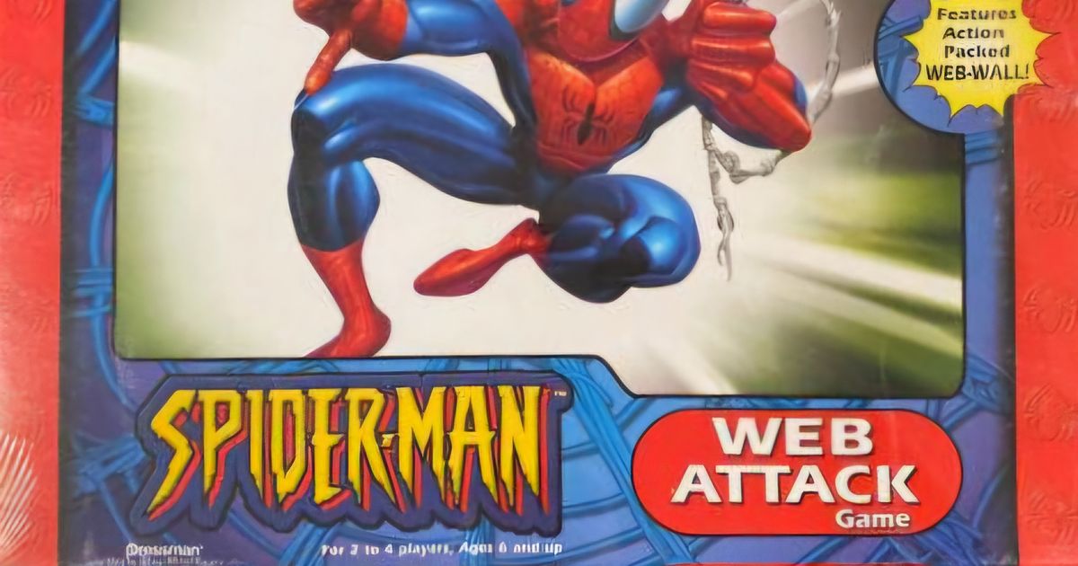 Spider-Man Web Attack | Board Game | BoardGameGeek