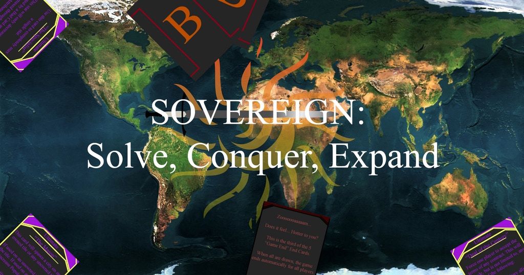 Sovereign: Solve, Conquer, Expand | Board Game | BoardGameGeek