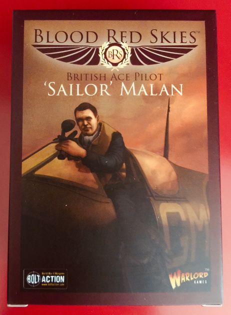 Blood Red Skies: British Ace Pilot – 'Sailor' Malan | Board Game ...