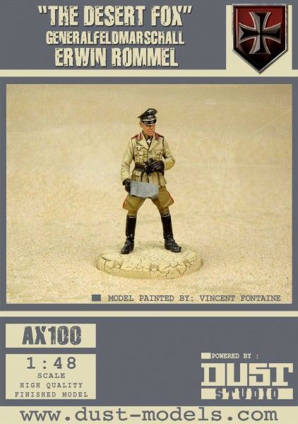 Dust Tactics: General Erwin Rommel – "Desert Fox" | Board Game ...