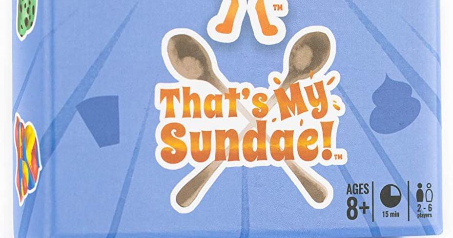 That's My Sundae! | Board Game | BoardGameGeek