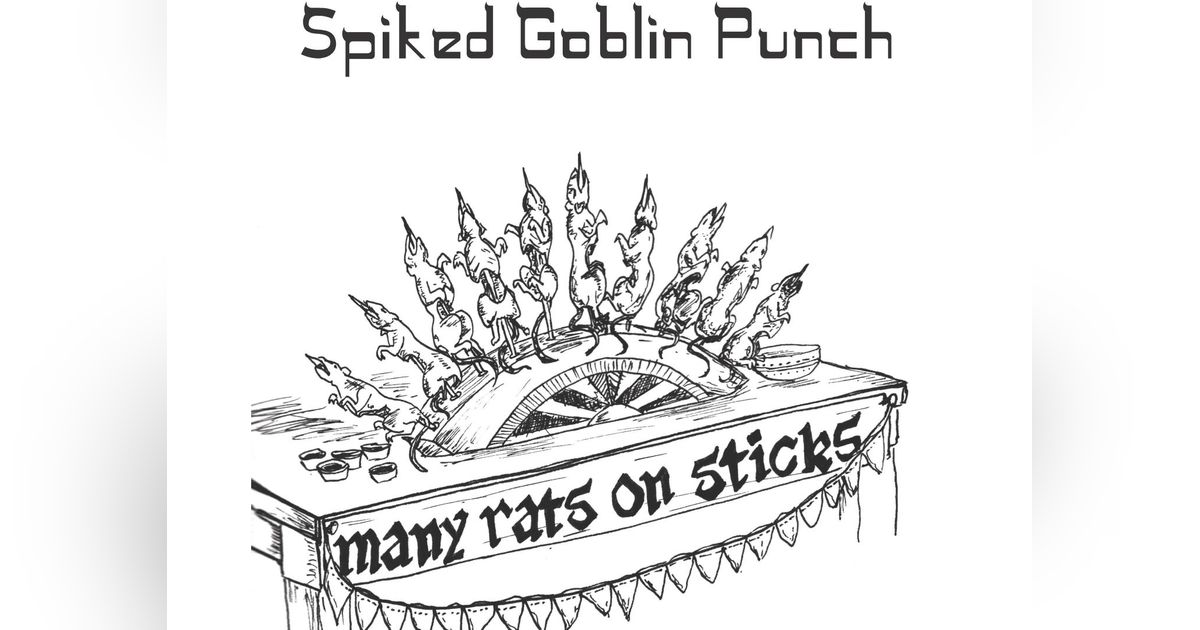 Spiked Goblin Punch: Many Rats on Sticks | RPG Item | RPGGeek
