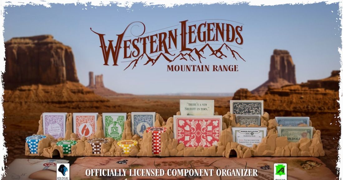 Western Legends: Mountain Range | Board Game Accessory | BoardGameGeek